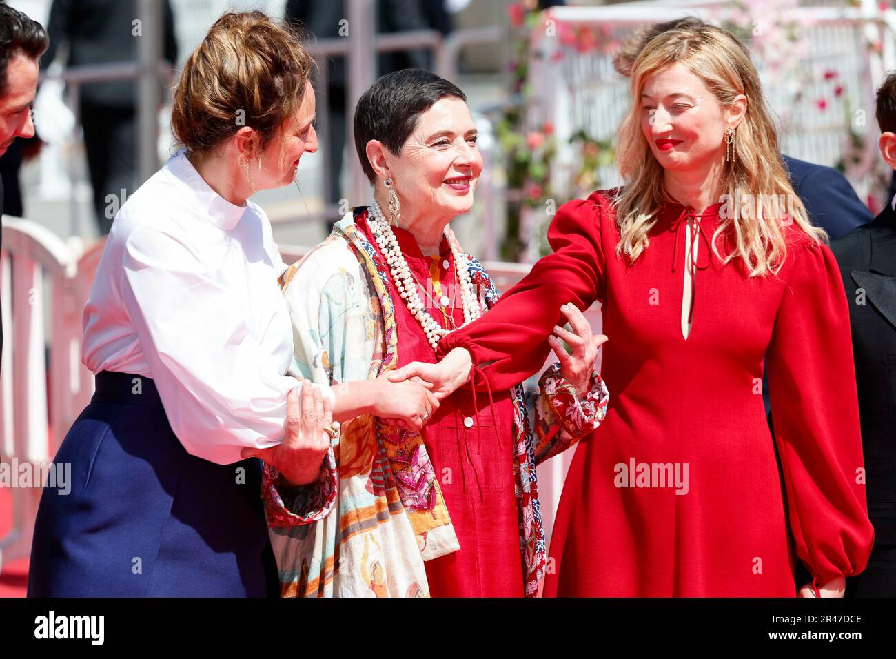 Alice Rohrwacher, Isabella Rossellini and Alba Rohrwacher attend the ...