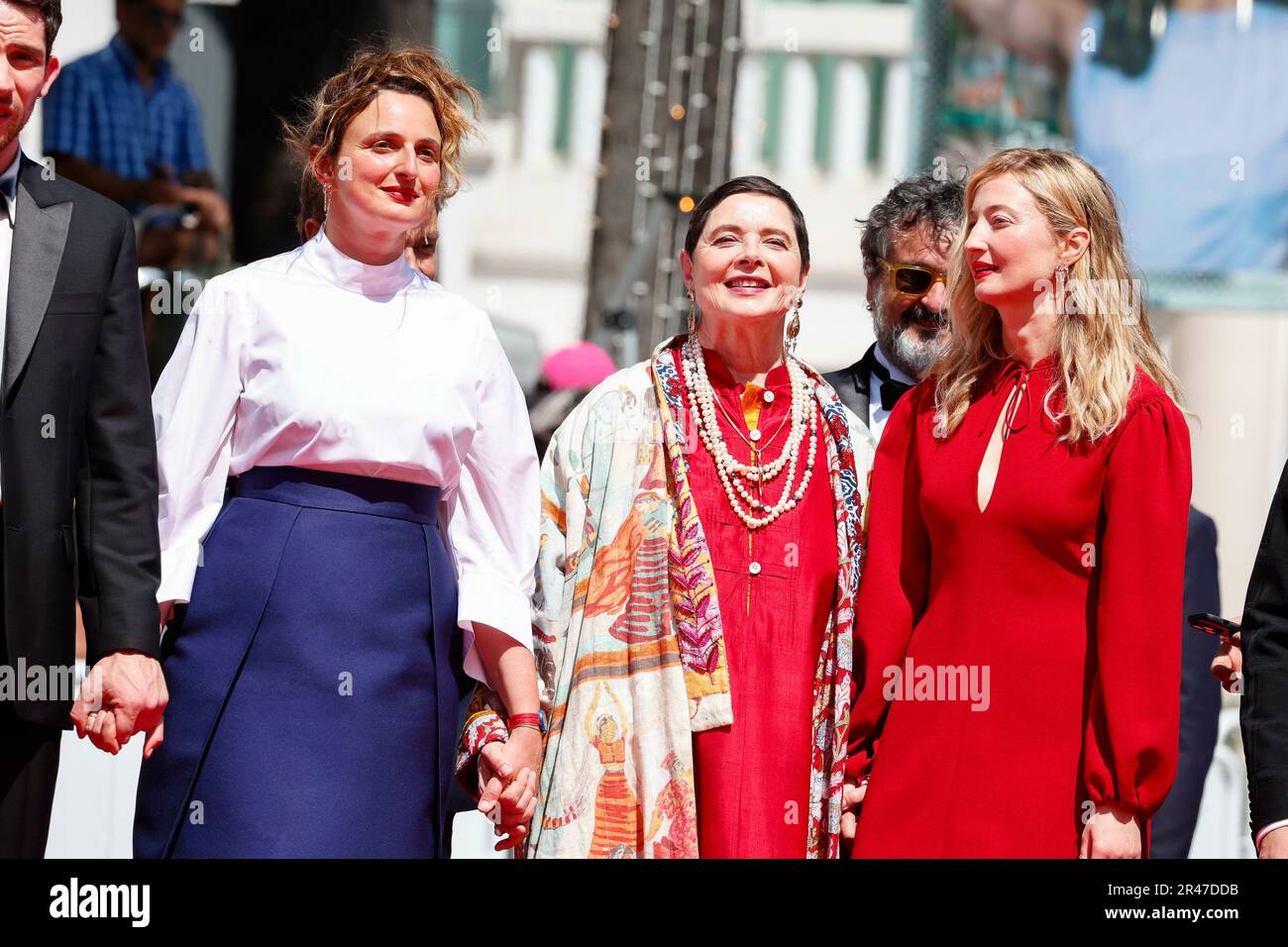 Alice Rohrwacher, Isabella Rossellini and Alba Rohrwacher attend the ...