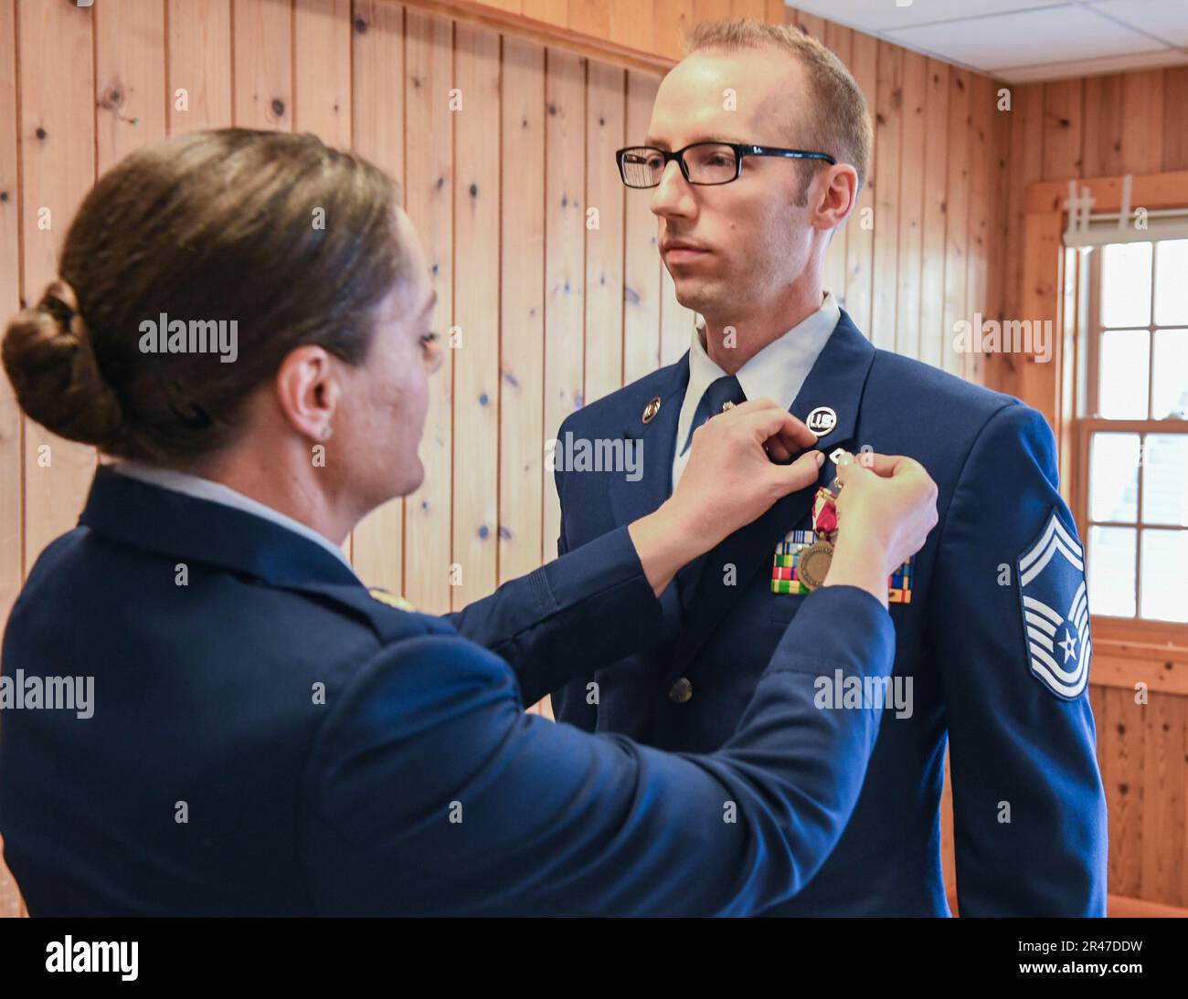 U.S. Air Force Lt. Col Caitlin Brown, senior public affairs officer for ...