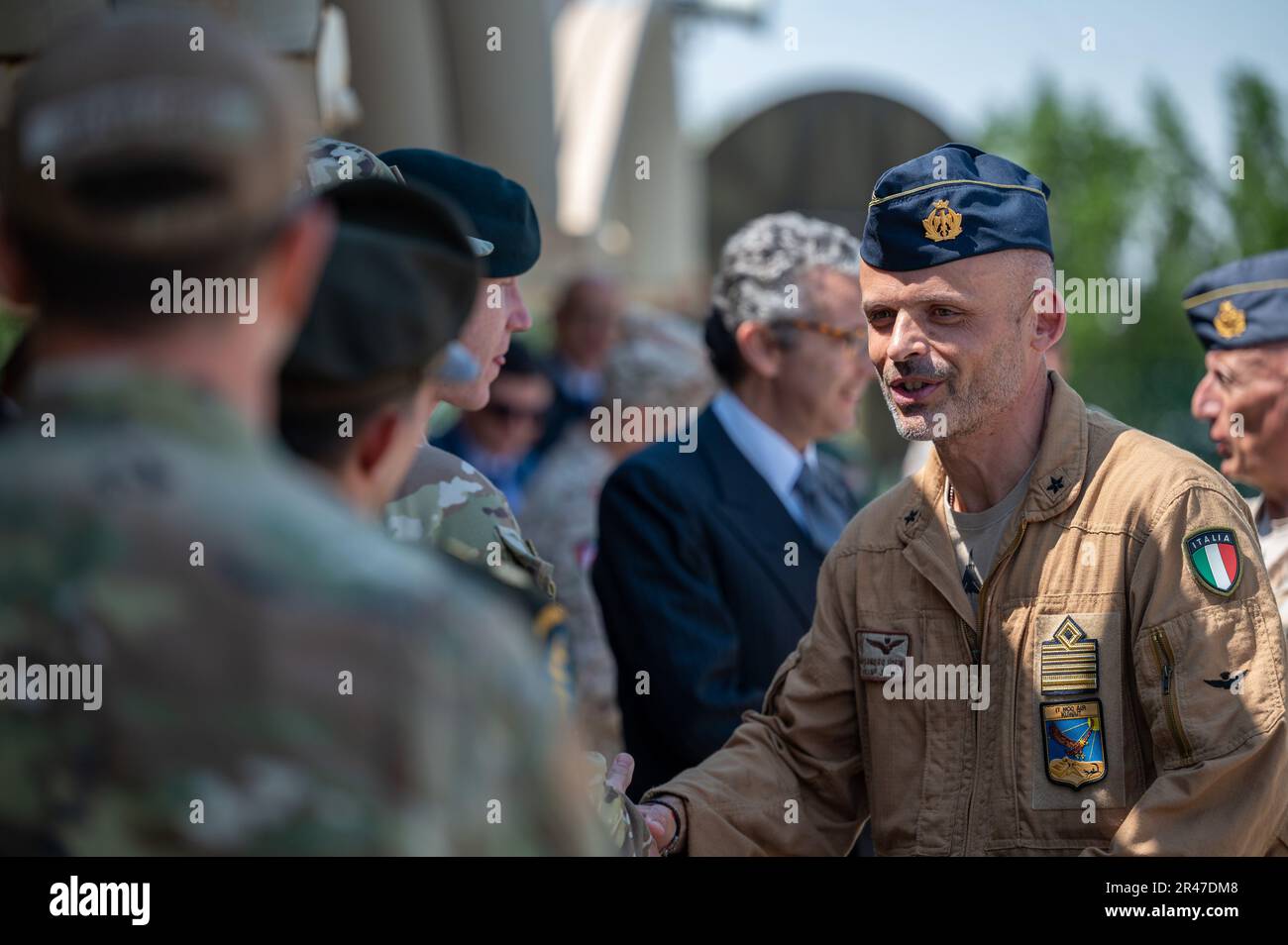 Italian Air Force Col. Alessandro Fiorini, Italian National Contingent ...