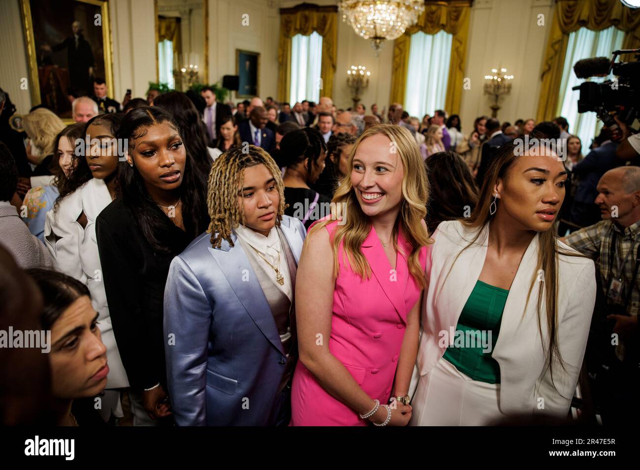 Washington, United States. 26th May, 2023. (From left to right) LSU ...