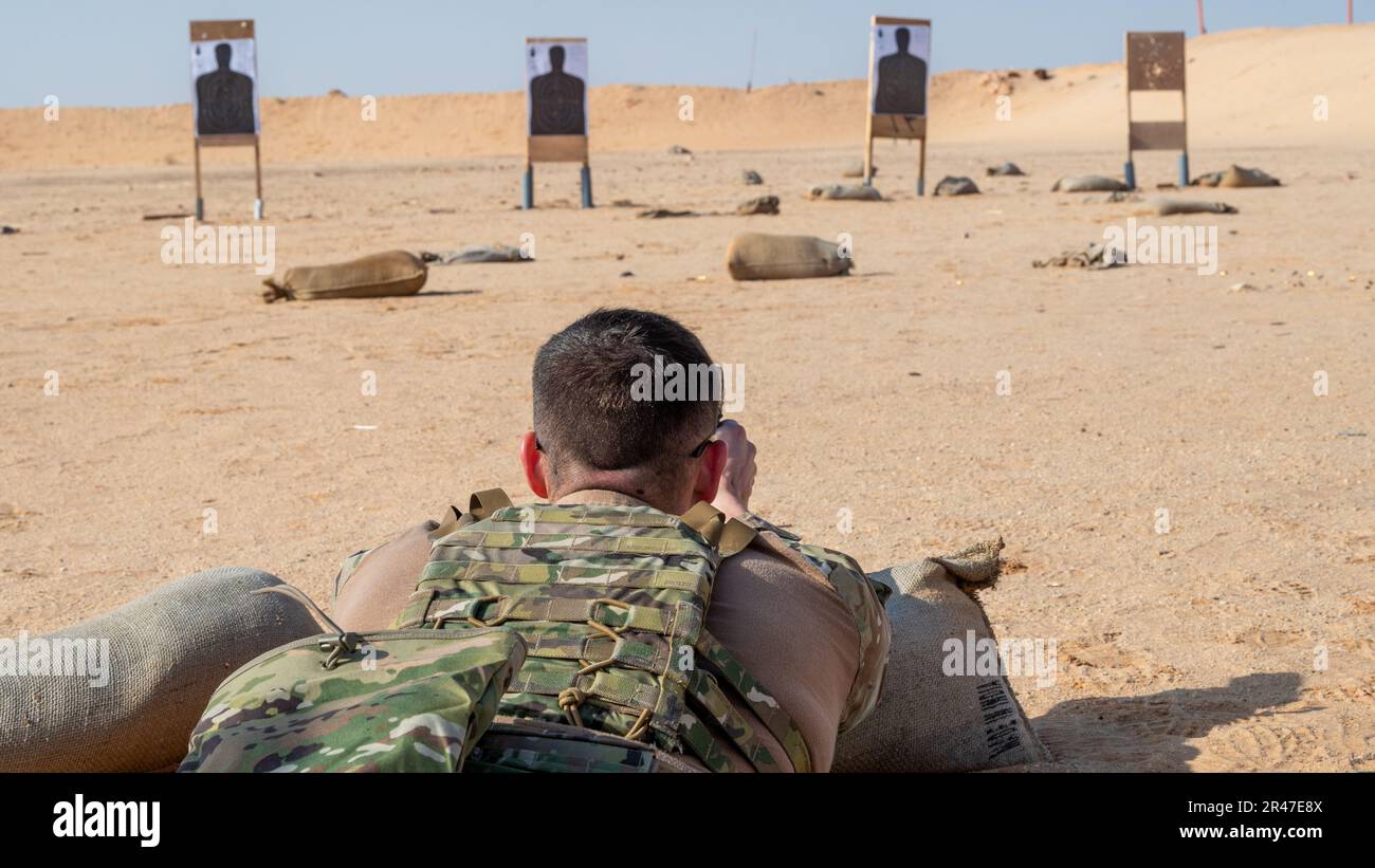 U.S. Air Force Staff Sgt. Caleb Higginbotham, with the 378th ...