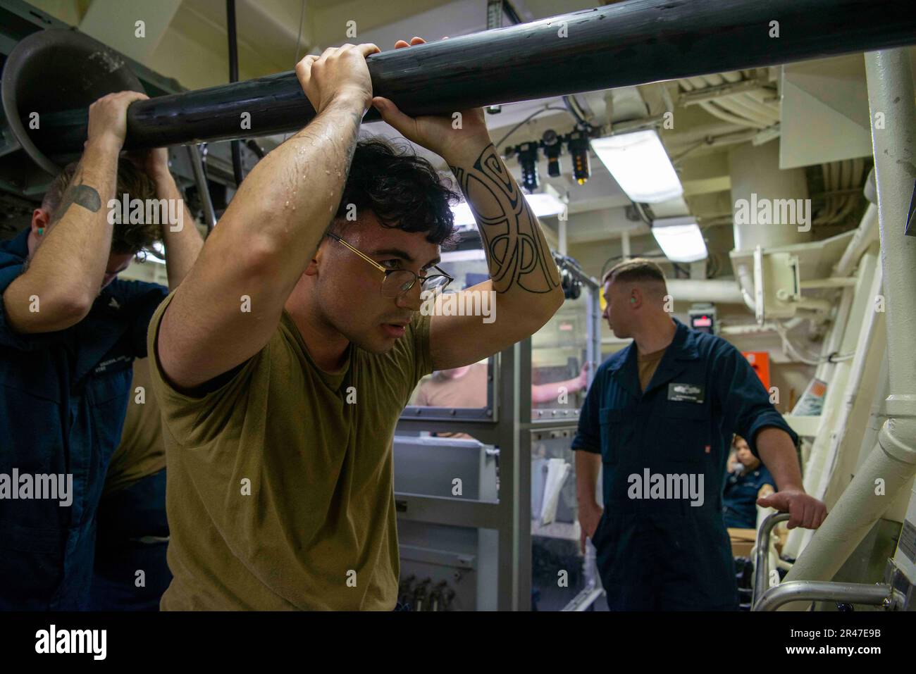 230406-N-MK109-1012 EAST CHINA SEA (April 6, 2023) U.S. Navy Sonar ...