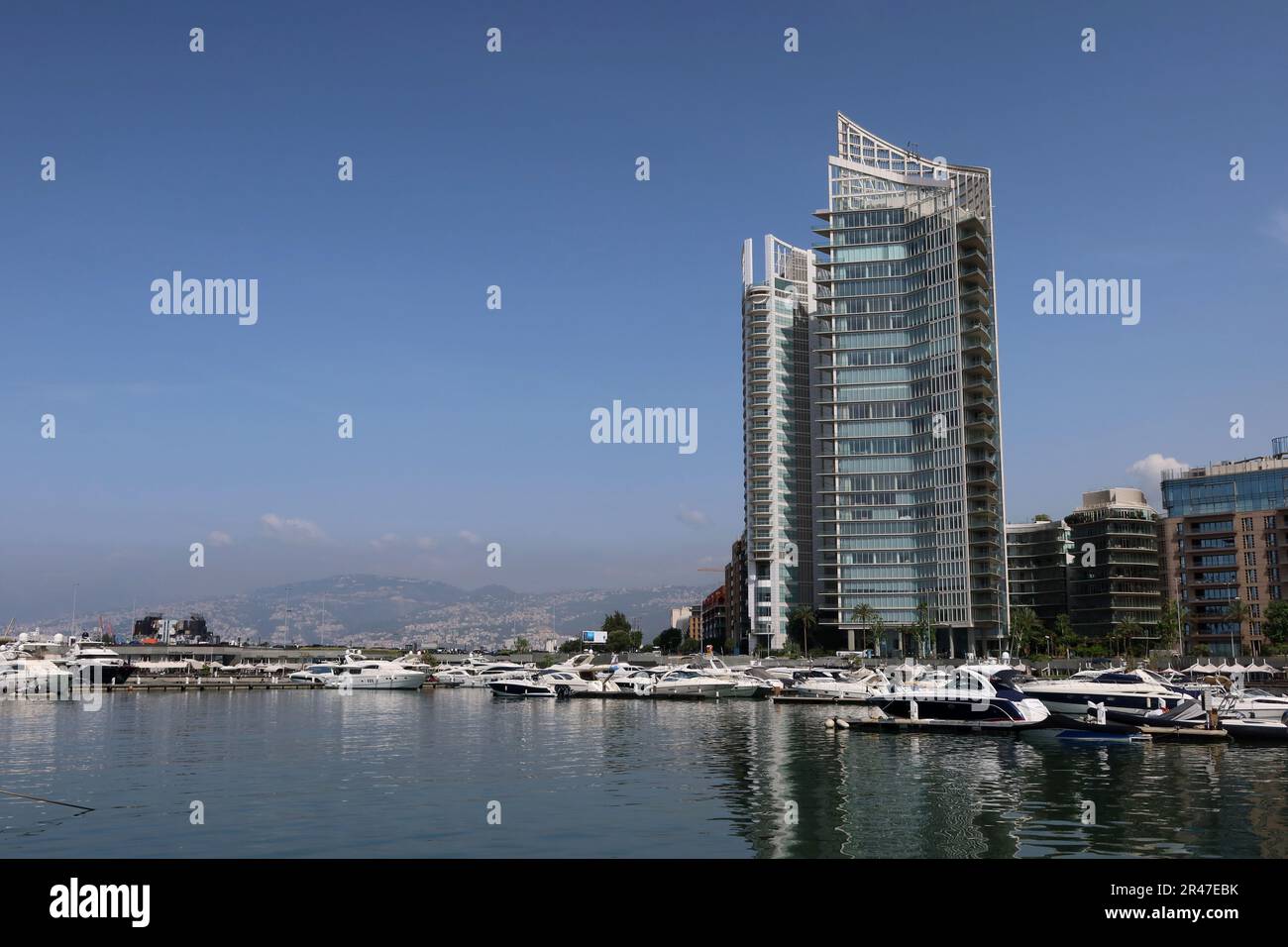 Beirut seaside promenade hi-res stock photography and images - Alamy