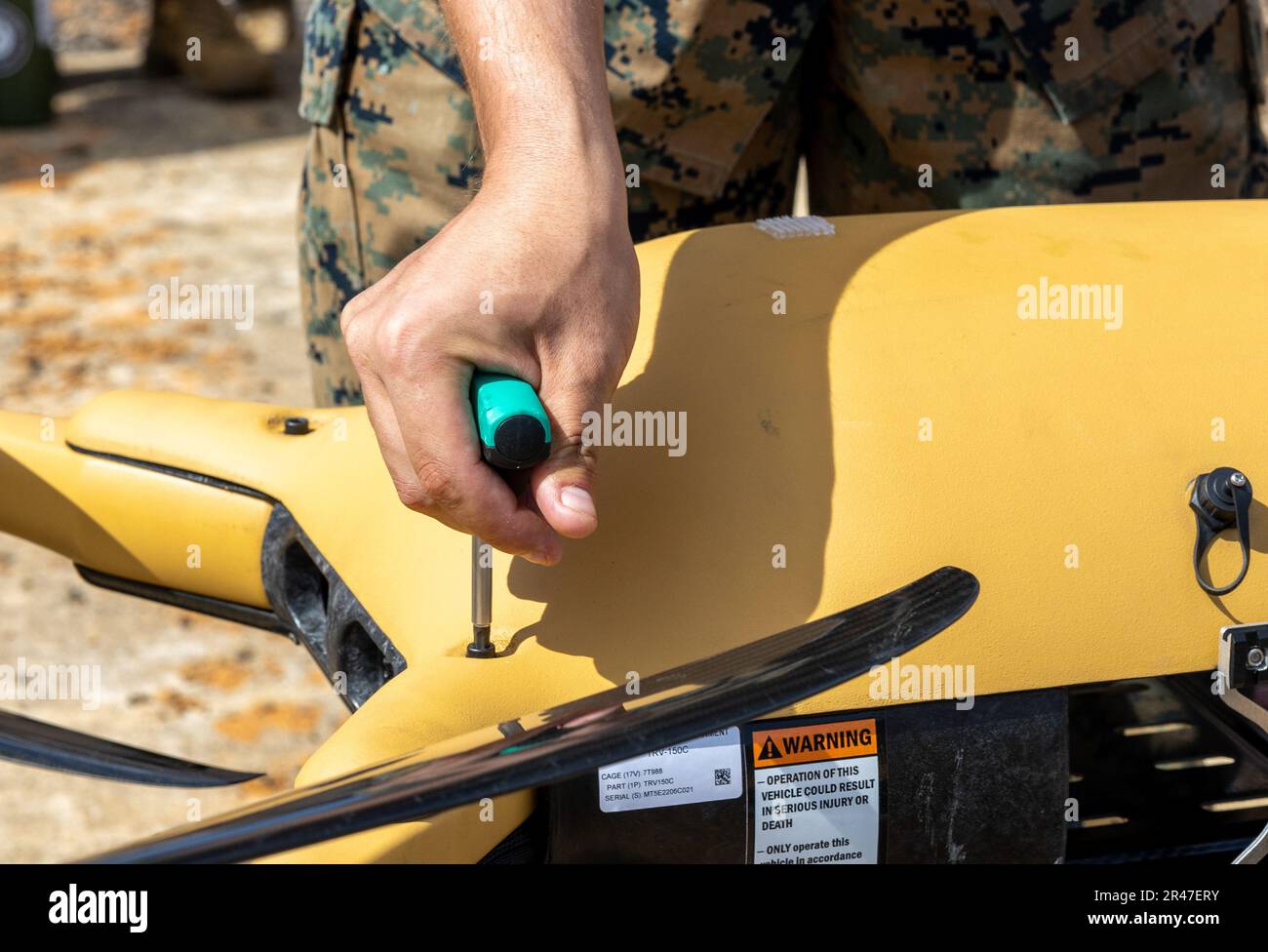 U.S. Marine Corps Cpl. Ian D. Lowe, Unmanned Logistics Systems-Air (ULS ...
