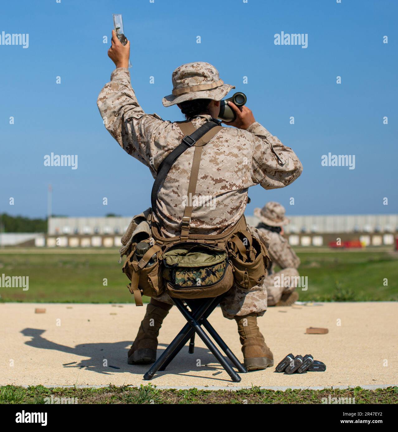U.S. Marine Corps recruits with Oscar Company, 4th Recruit Training ...