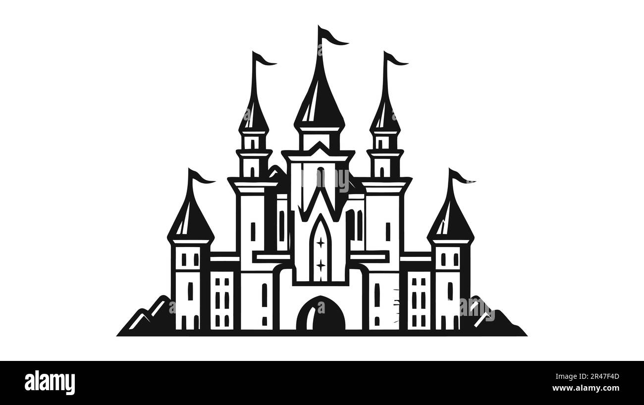 White Castle Vector Logo