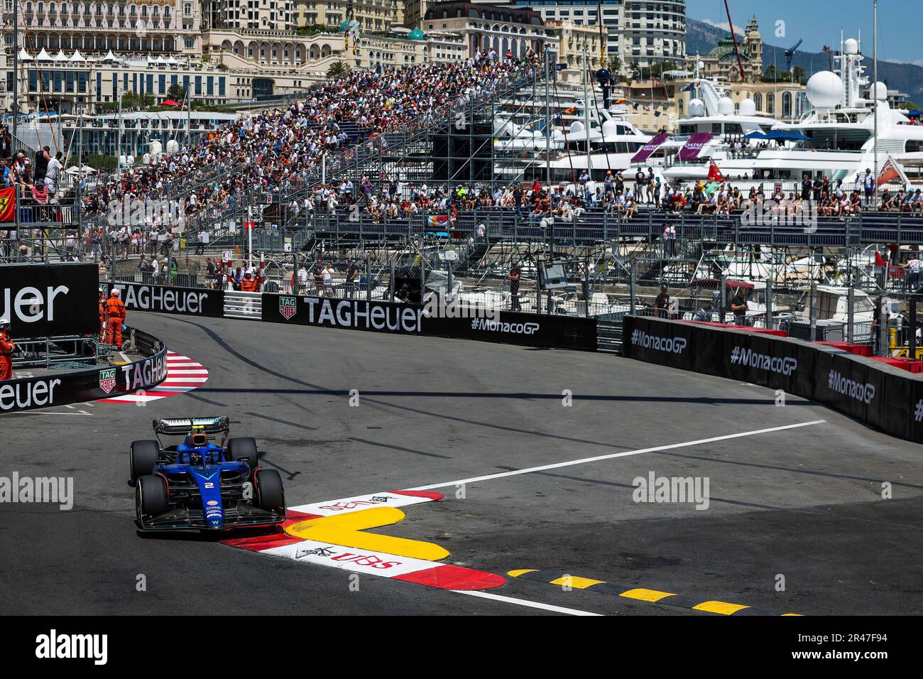 Monte-Carlo, Monaco. 26th May, 2023. #2 Logan Sargeant (USA, Williams Racing), F1 Grand Prix of ...
