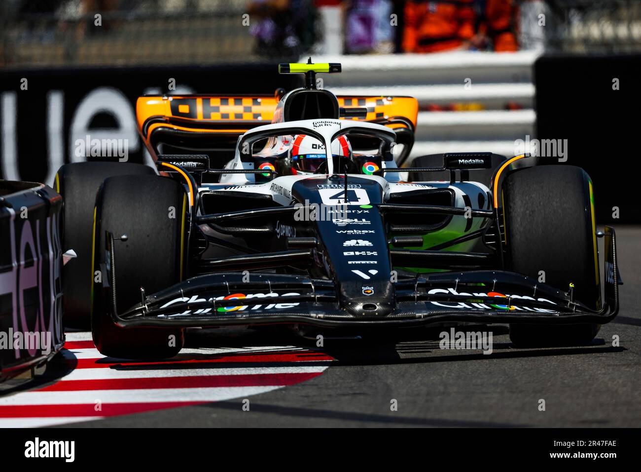 Monte-Carlo, Monaco. 26th May, 2023. #4 Lando Norris (GBR, McLaren F1 Team), F1 Grand Prix of ...