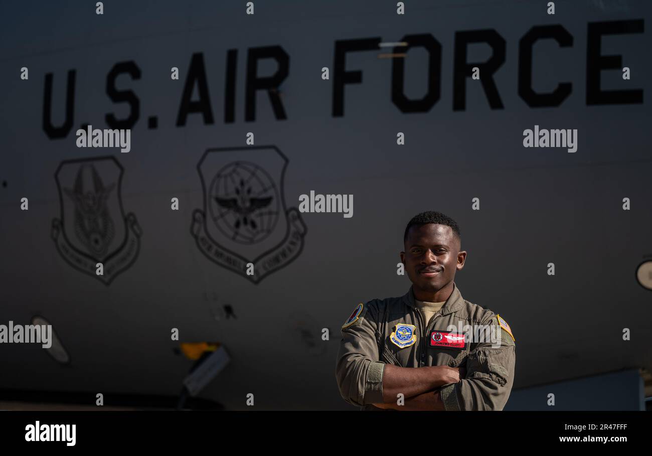 U.S. Air Force Capt. JohnLewis Elliott, a KC-135 Stratotanker pilot ...