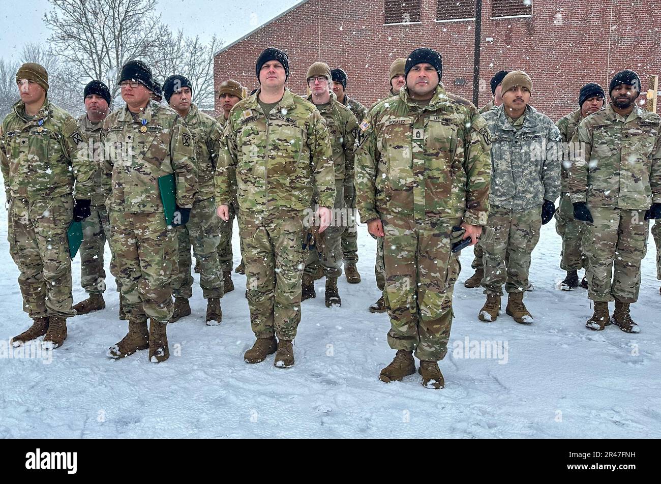 Lt. Col. Russell Lemler, battalion commander, and Command Sgt. Maj ...