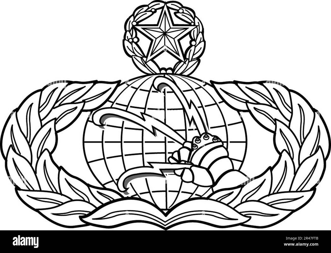 United States Air Force Master Communications and Information Badge ...