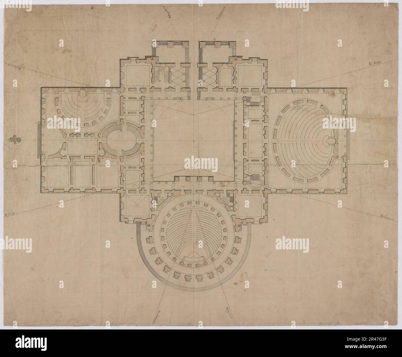 United States Capitol (''Federal Capitol''), Washington, D.C. Floor ...