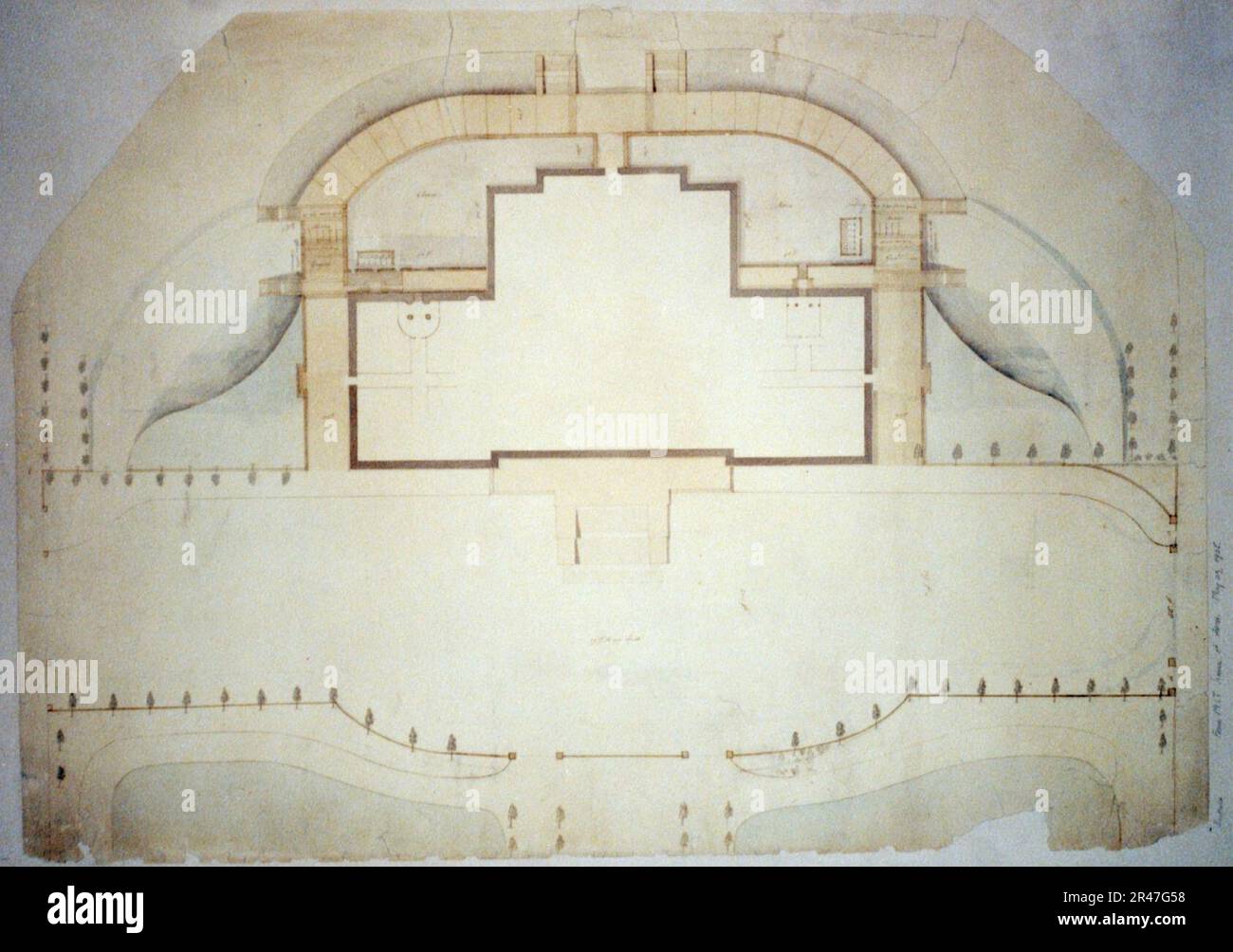 United States Capitol grounds, Washington, D.C. Site plan, footprint ...