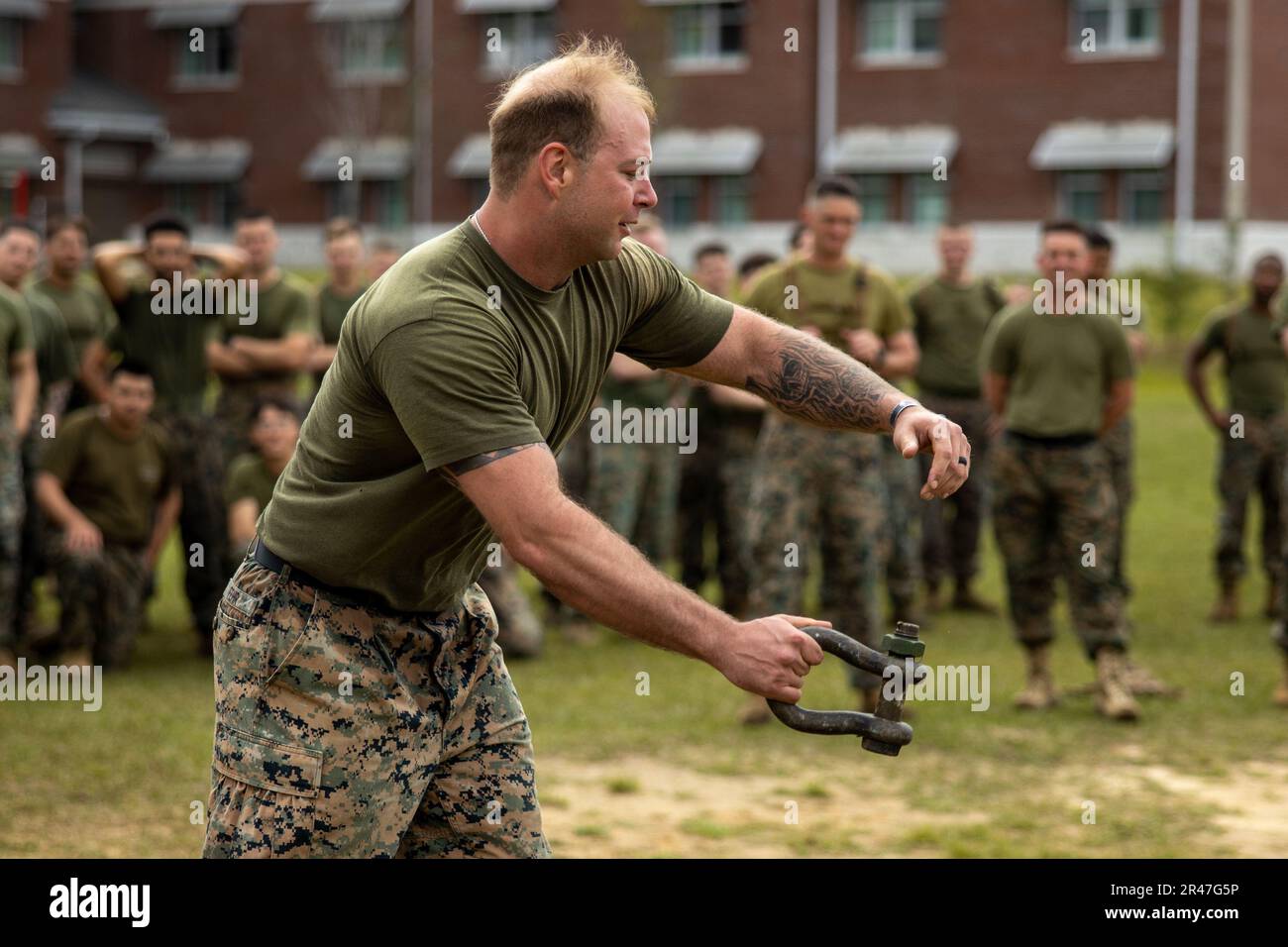 A U.S. Marine with 2d Assault Amphibian Battalion (AAbn), 2d Marine ...