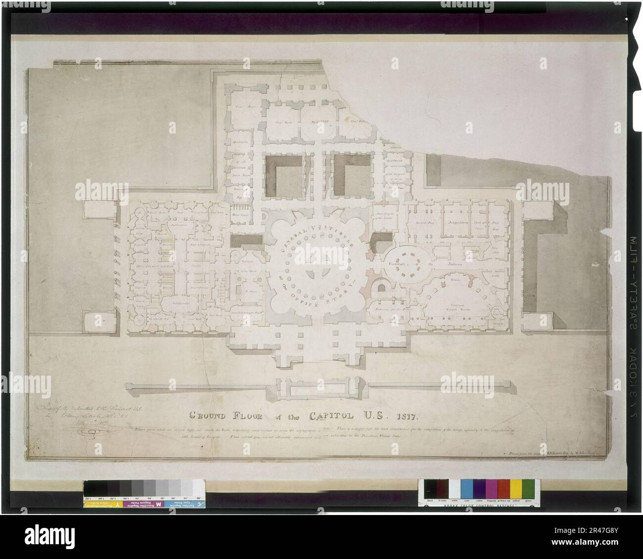 United States Capitol, Washington, D.C. Floor plan, Supreme Court ...
