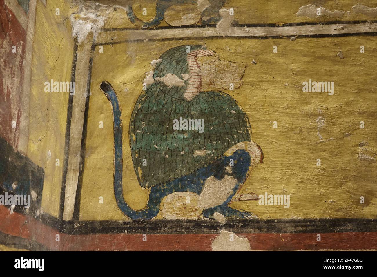 The tomb of Ay in the Western Valley of The kings, Luxor, Egypt Stock ...