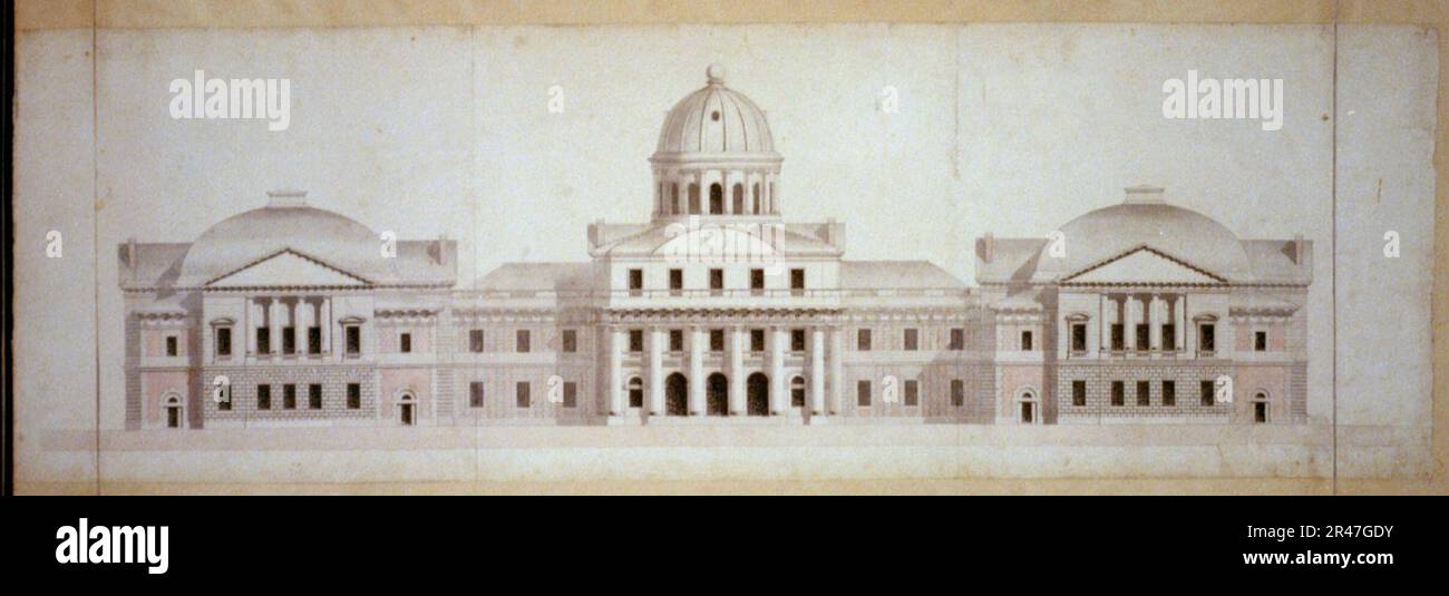 United States Capitol, Washington, D.C. Principal east elevation Stock ...