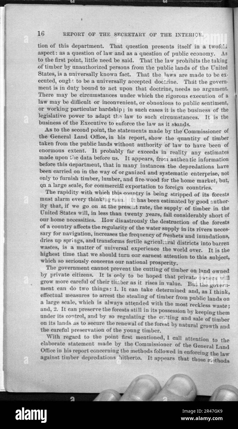 United States Department of the Interior Annual Report Year Ended June ...