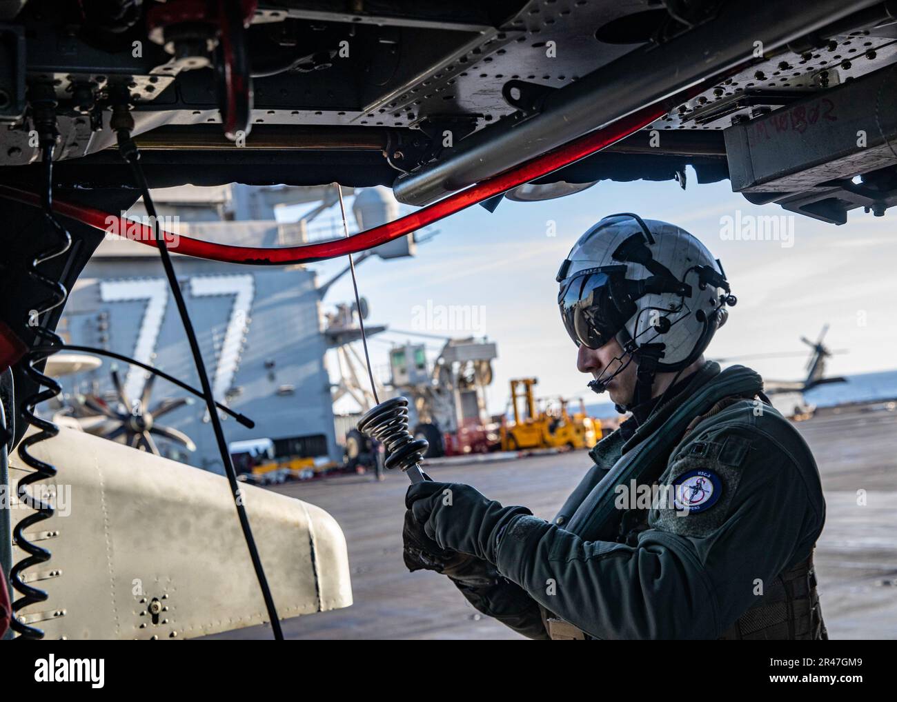 230326-N-YD731-1026 ADRIATIC SEA (March 26, 2023) Naval Air Crewman 3rd ...