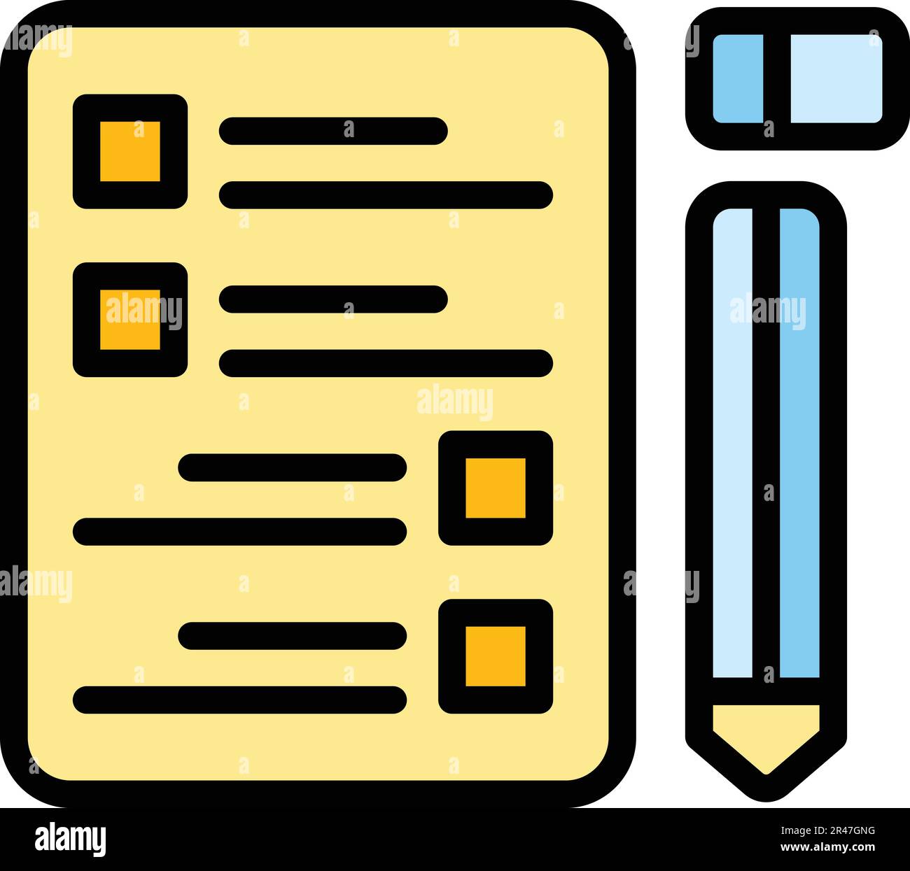 Student exam icon. Outline Student exam vector icon for web design ...