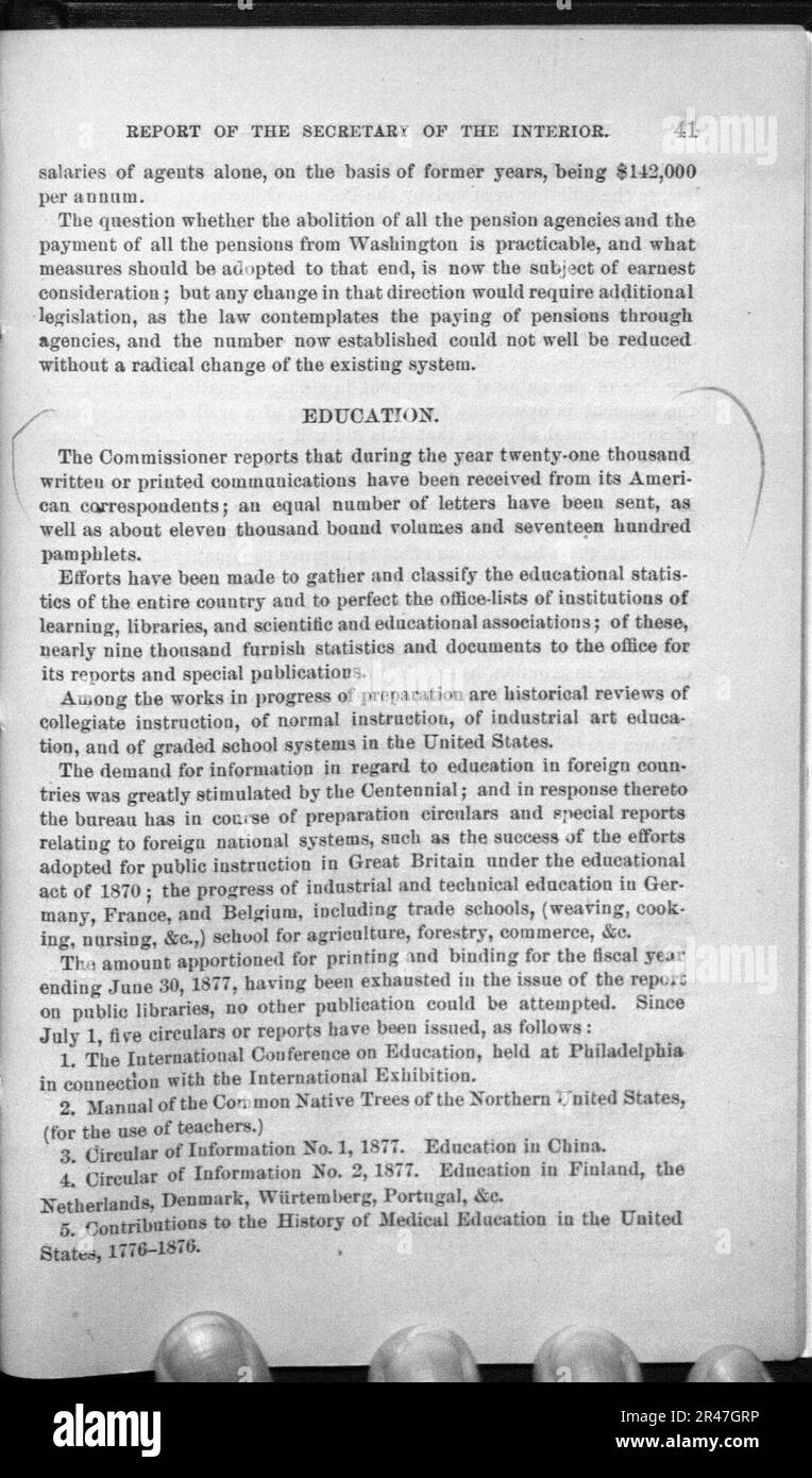 United States Department of the Interior Annual Report Year Ended June ...