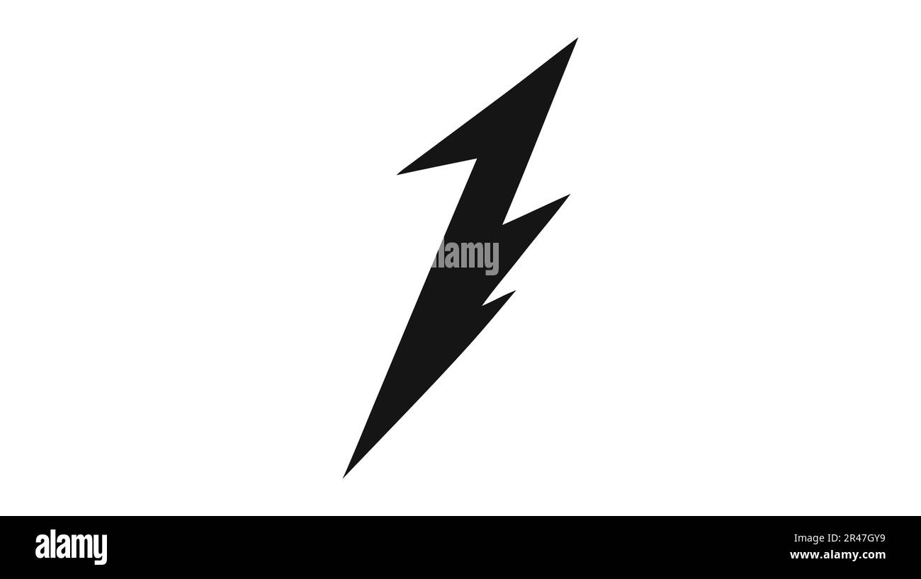 Lightning, electric power vector logo design element. Energy and thunder electricity symbol ...