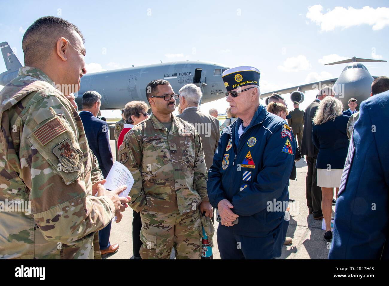 U. S. Airmen, military veterans, community and family members attend ...