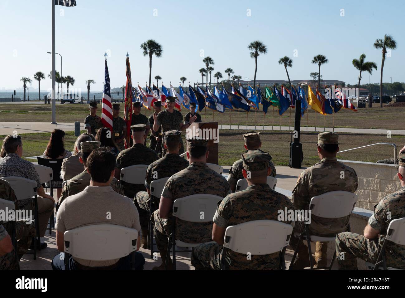 U.S. Marine Corps Sgt. Maj. Jay D. Williamson, Sergeant Major of Marine ...