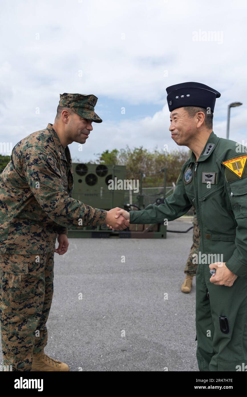 U.S. Marine Corps Maj. Nick Astacio, operations officer of Marine Air ...
