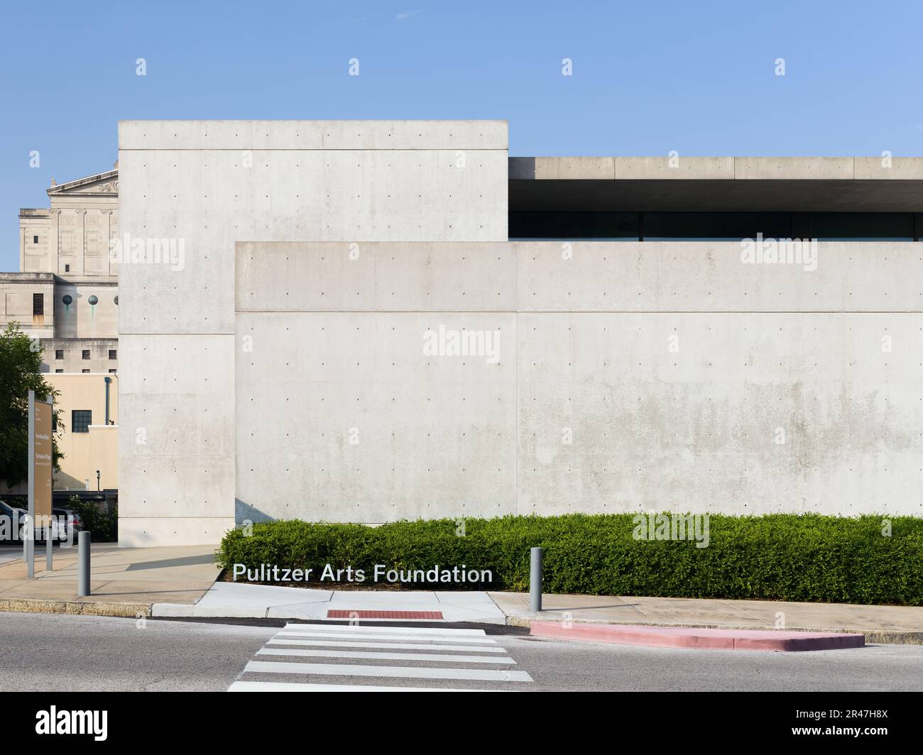Pulitzer Arts Foundation designed by Tadao Ando Stock Photo - Alamy