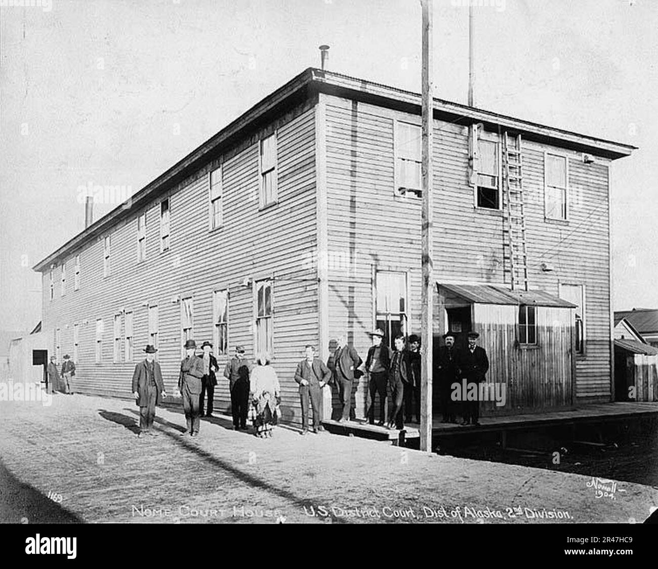 United States District of Alaska courthouse, Nome, ca 1902 (NOWELL 25 ...