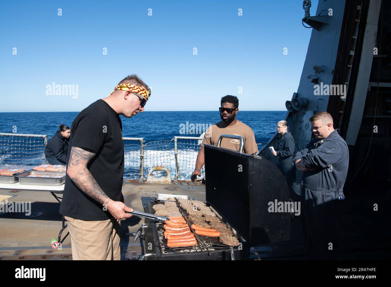 230327-N-MG537-1012 ATLANTIC OCEAN (March 27, 2023) Chief Damage ...