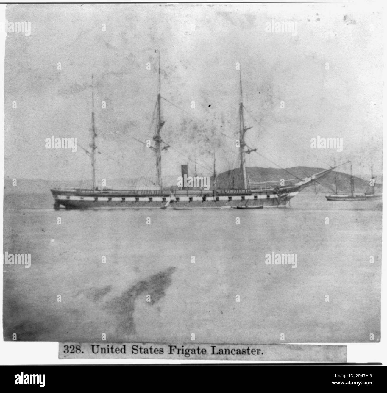 United States Frigate LANCASTER Stock Photo - Alamy