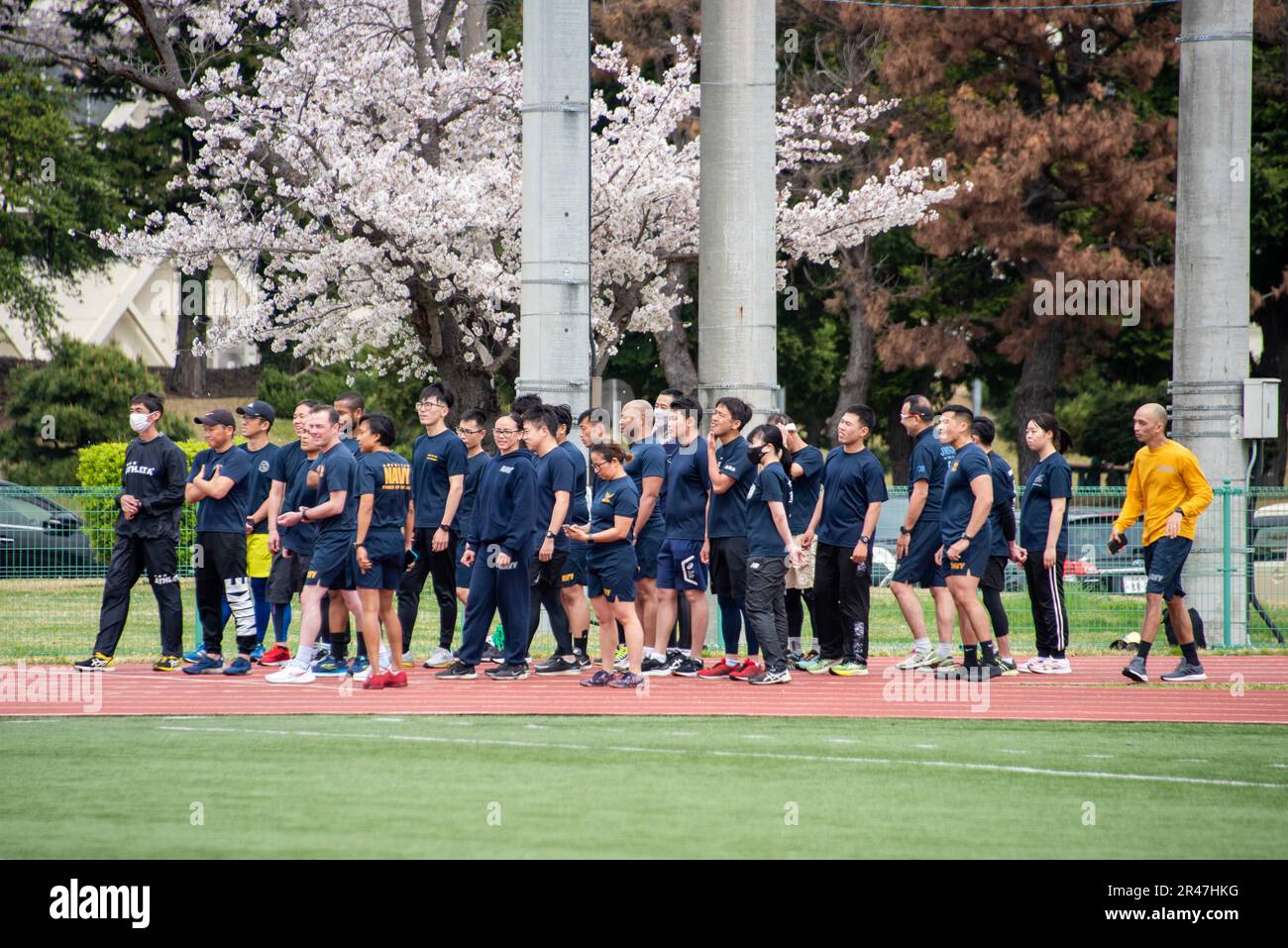 230331-N-OG286-1004 ATSUGI, Japan (Mar. 31, 2023) Sailors and member of ...