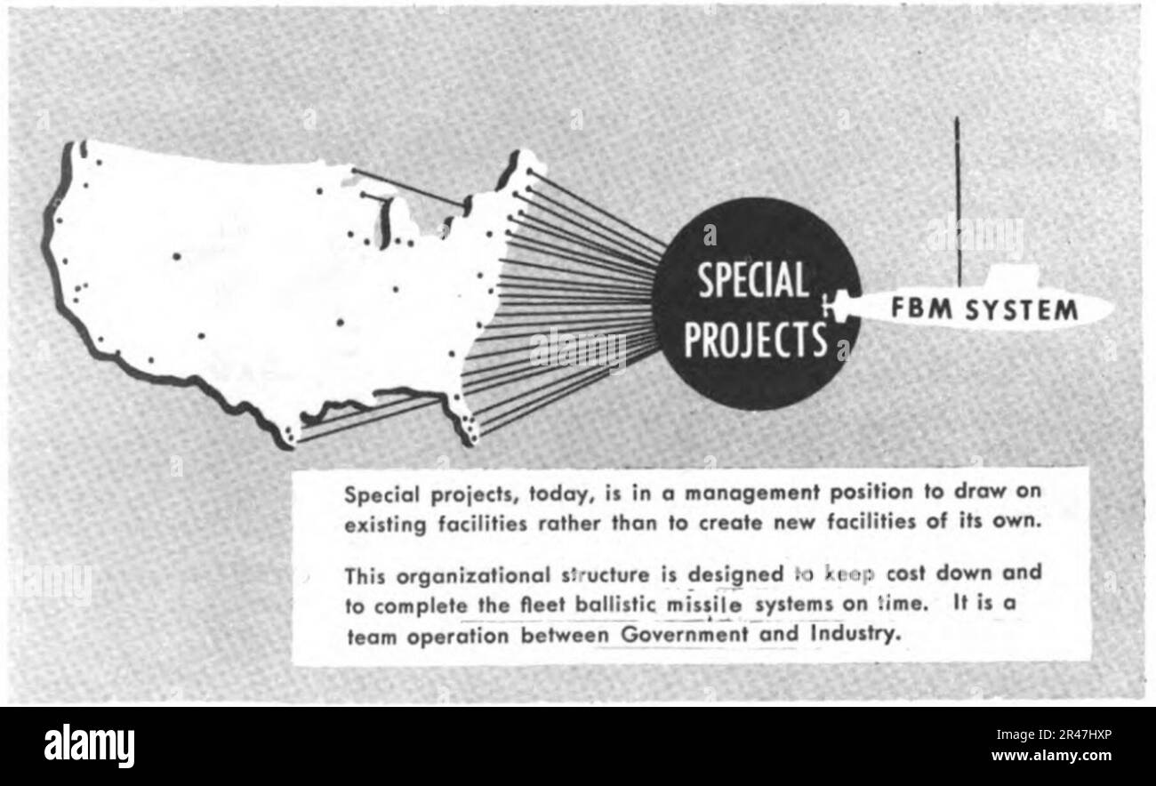 United States Navy Special Projects Office, 1963 Stock Photo - Alamy