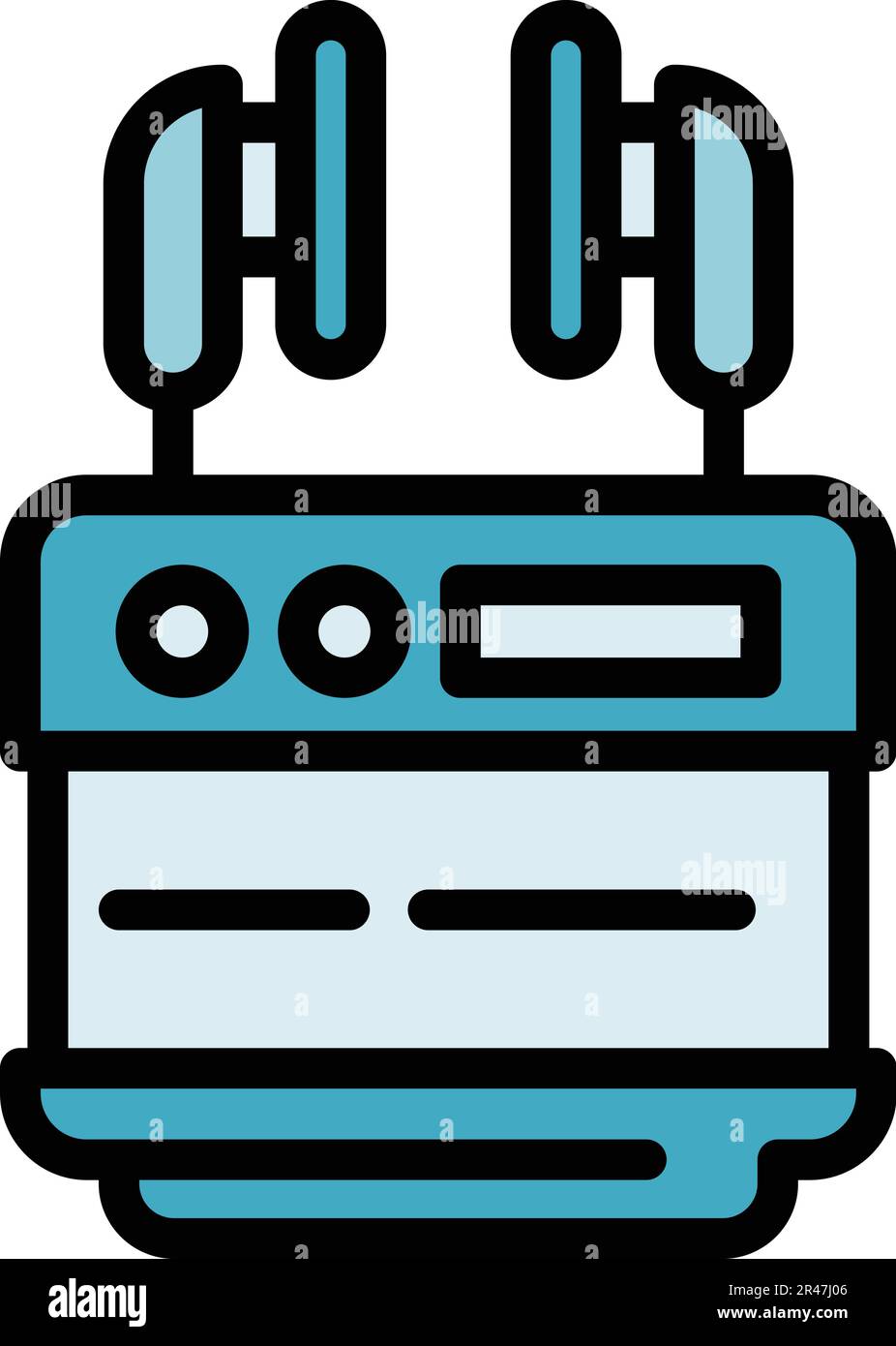 Defibrillator device icon. Outline Defibrillator device vector icon for web design isolated on ...