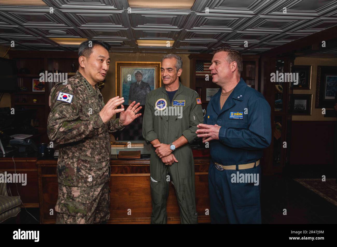 230327-N-PA221-1499 (March 27, 2023) Republic of Korea (ROK) Gen. Seung ...
