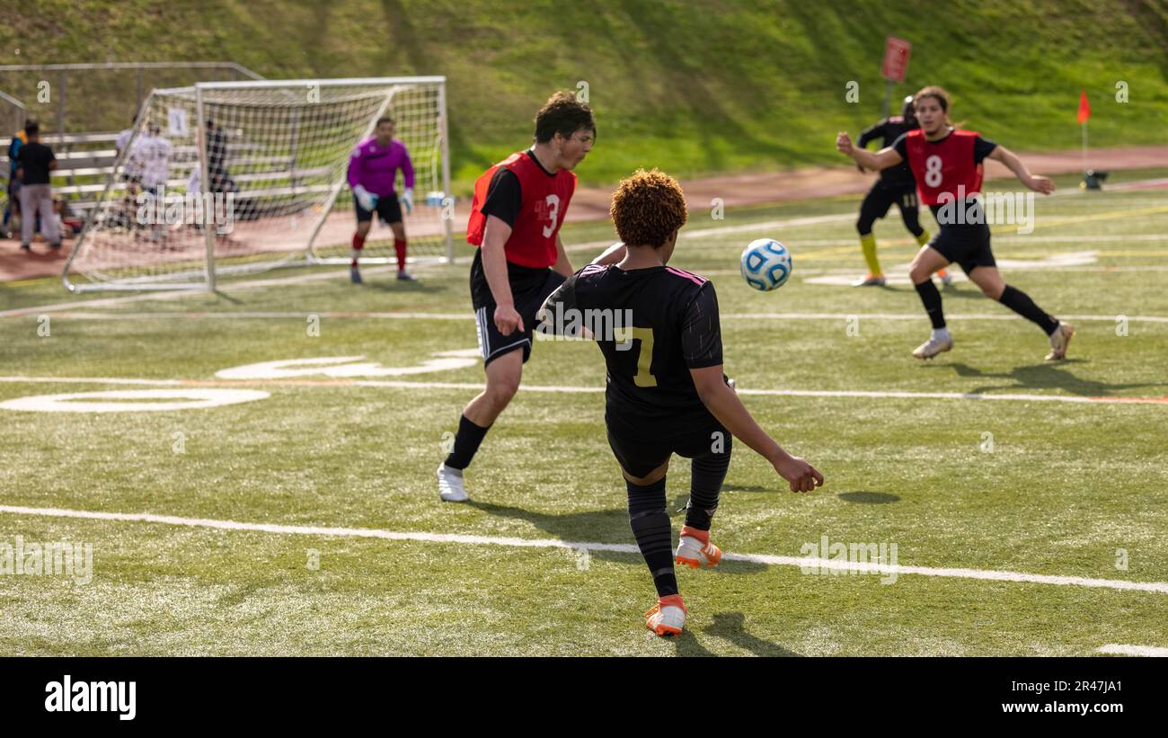 A participant of the Quantico Crossroads Cup hosted by the Marine Corps ...