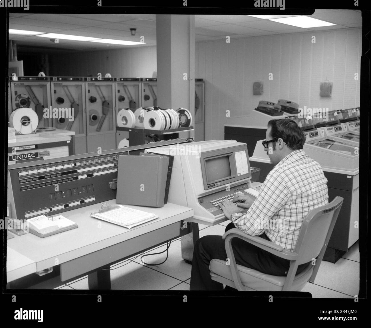 UNIVAC 1106 system, by the U.S. Army Natick Soldier Systems Center ...