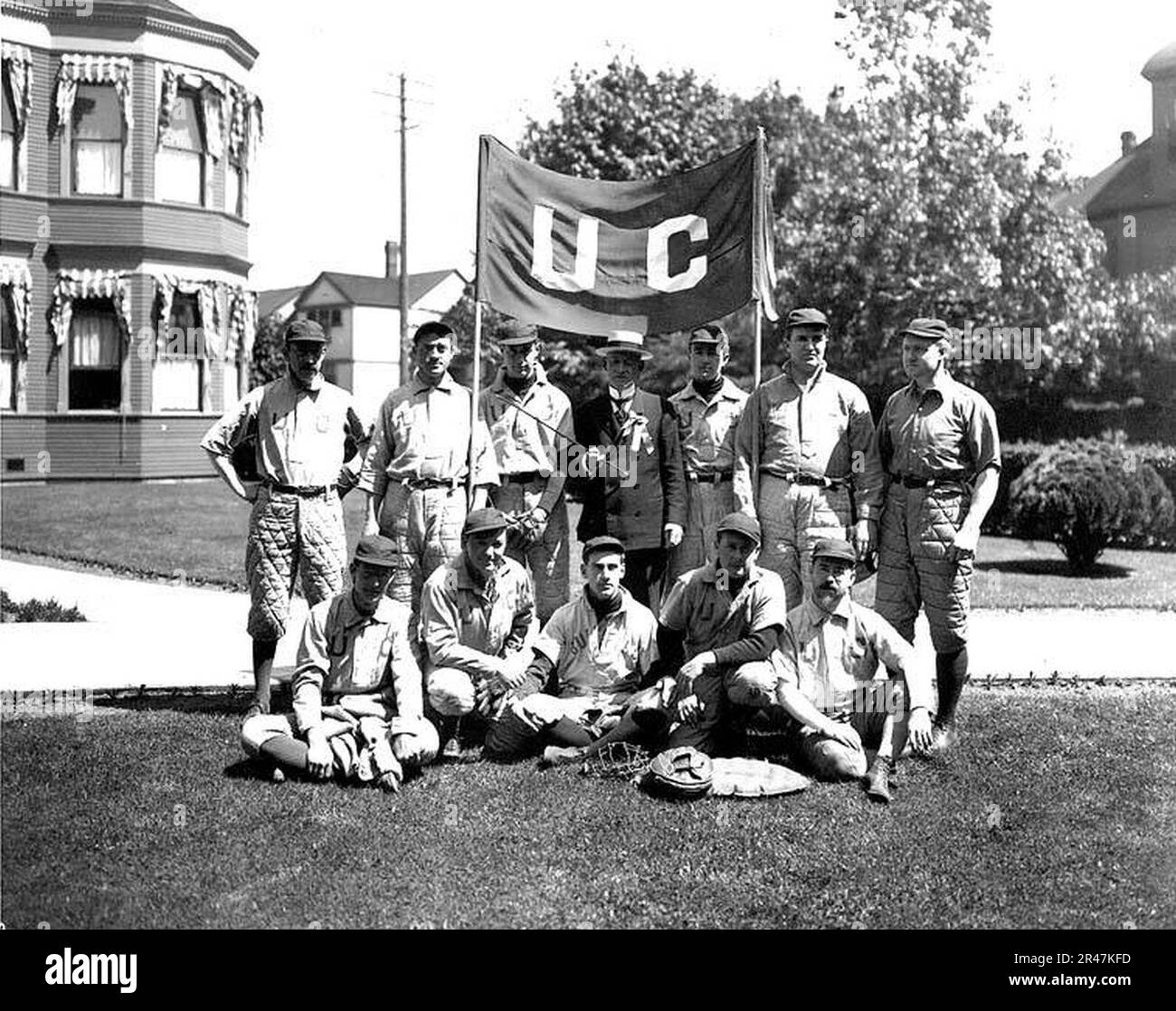University Club baseball team, Seattle Stock Photo - Alamy