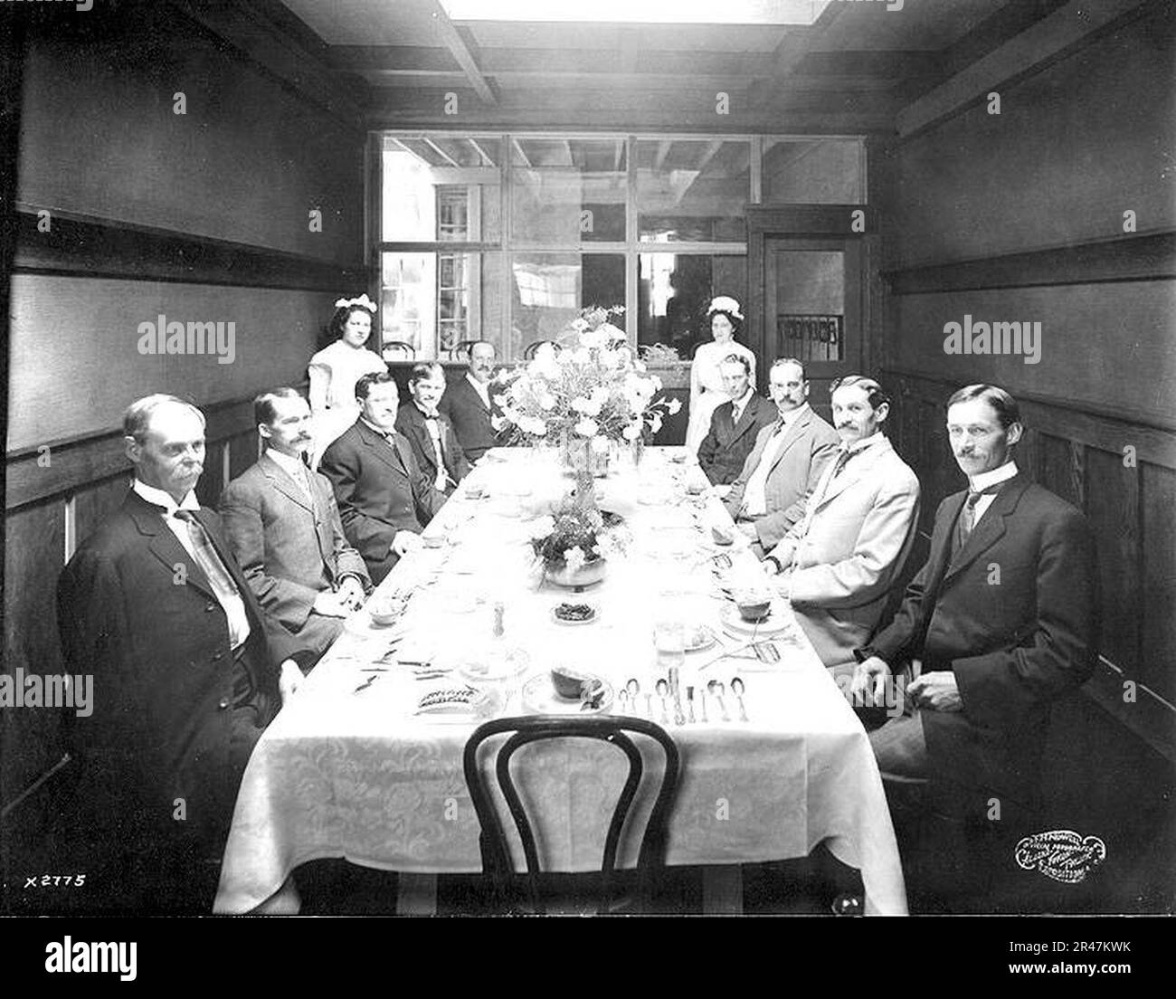 University President's Luncheon, held in the Education Building dining ...