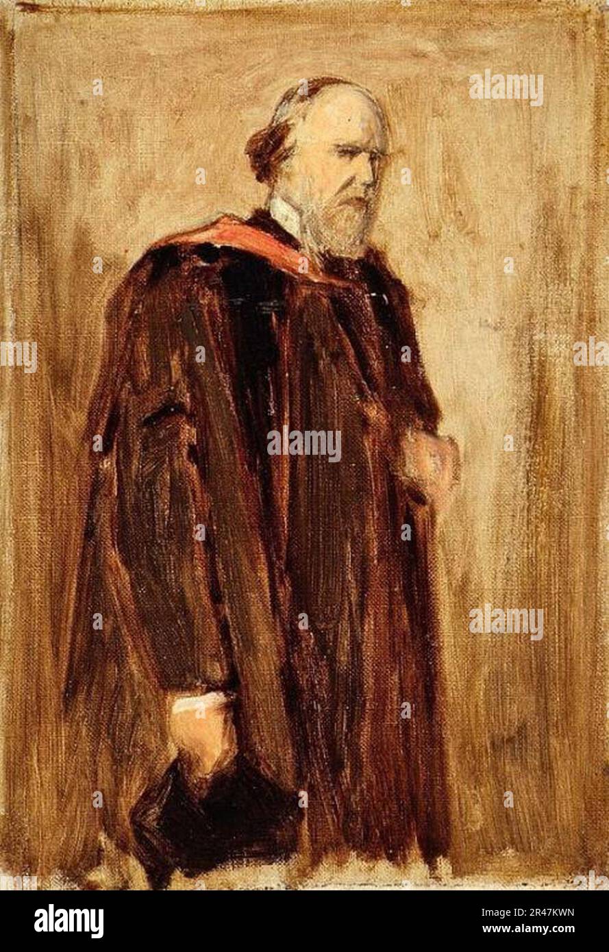 University Professor - Sir George Reid Stock Photo - Alamy