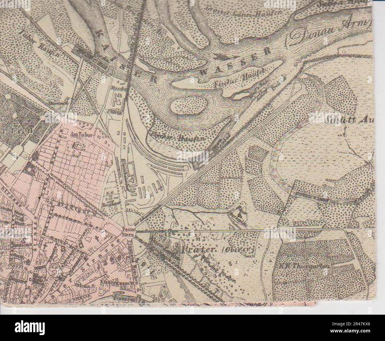 1856 lageplan hi-res stock photography and images - Alamy