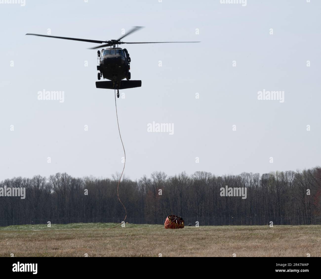 One UH-60 Black Hawk helicopter from the 29th Combat Aviation Brigade ...