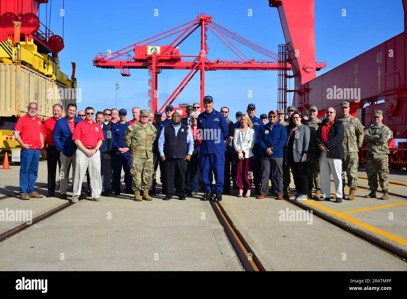 FEMA Deputy Administrator Erik Hooks and 596th Trans Bde commanding ...