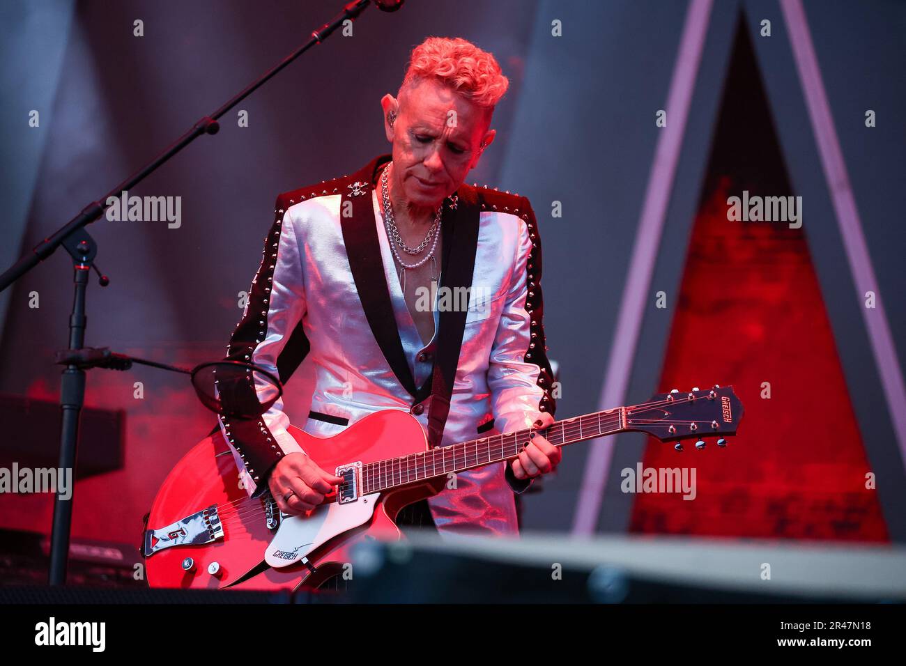Leipzig, Germany. 26th May, 2023. Martin Gore of Depeche Mode is on ...