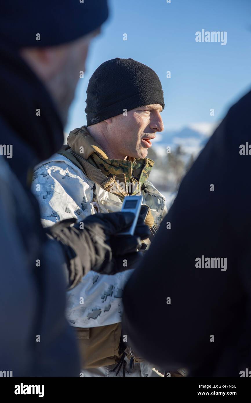 U.S. Marine Corps Lt. Col. Nathan K. Knowles, the commanding officer of ...