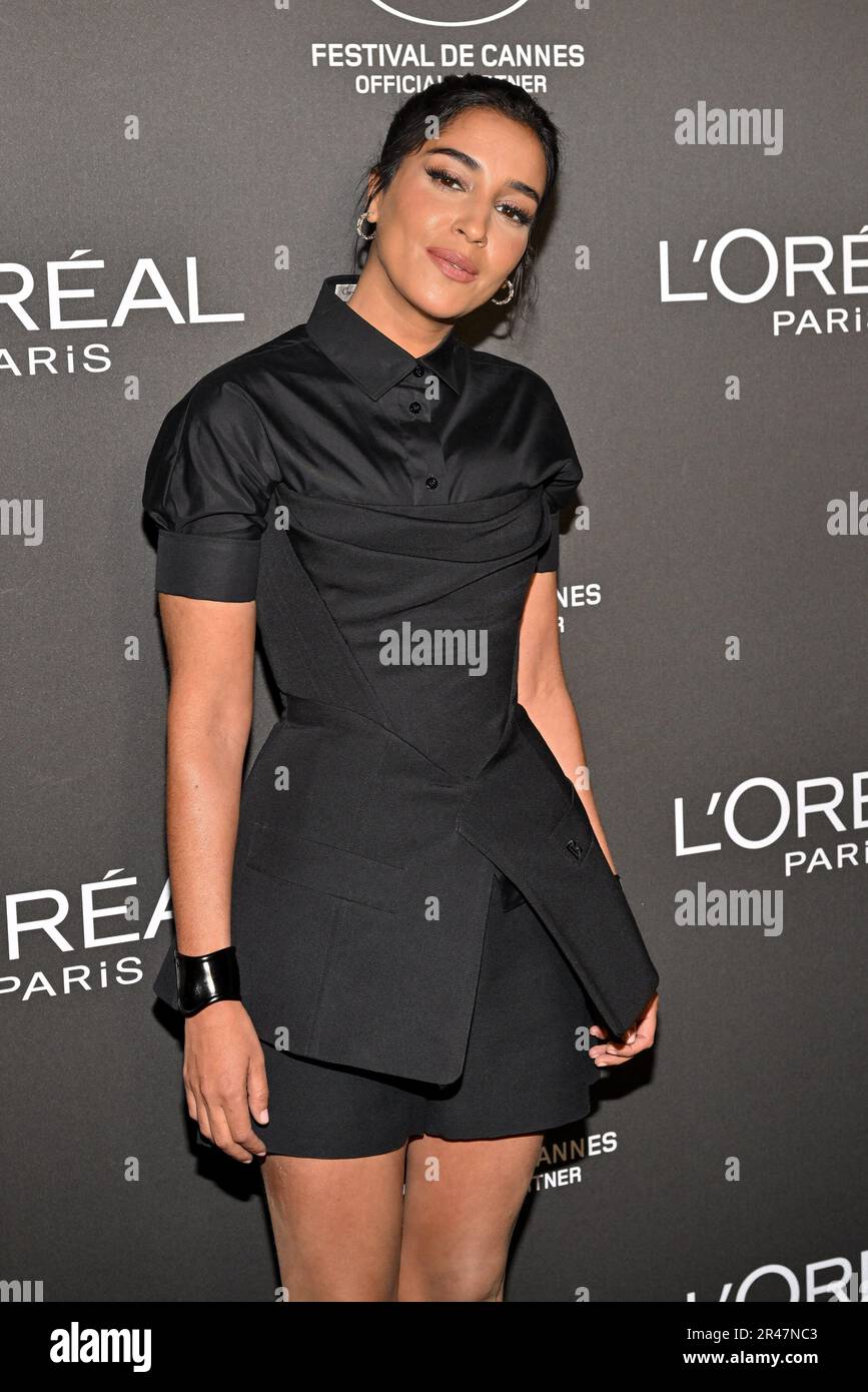 Cannes, France. 26th May, 2023. Leila Bekhti at the the L Oreal Light ...