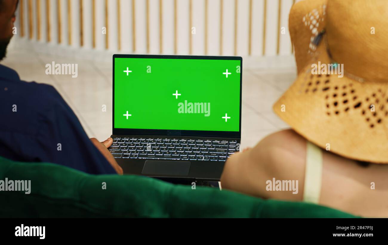 Seaside greenscreen hi-res stock photography and images - Alamy